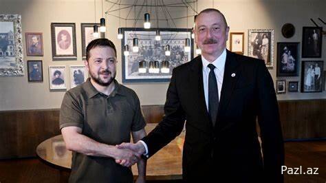 Владимир Зеленский поздравил Ильхама Алиева » Pazl.az